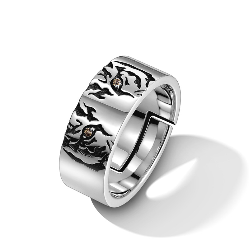 Wholesale Retro Tiger Ring for Men & Women - Classic Design, Made of ...