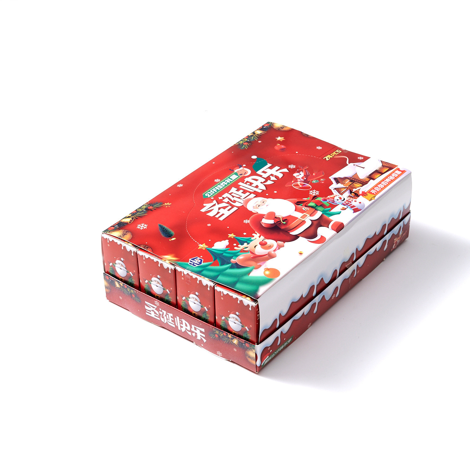 新款圣诞盲盒儿童礼物卡通公仔钥匙扣挂件男女孩圣诞节礼物小奖品-阿里巴巴