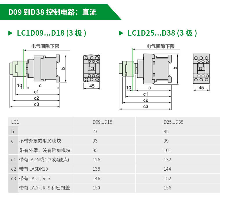 施耐德LC1D交流接触器LC1D95M7C LC1D40AM7C LC1D09M7C LC1D32M7C-阿里巴巴