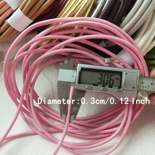 3mm现货ins糖果色PU皮革编织车缝圆形包芯包包手袋装饰DIY皮绳-阿里巴巴