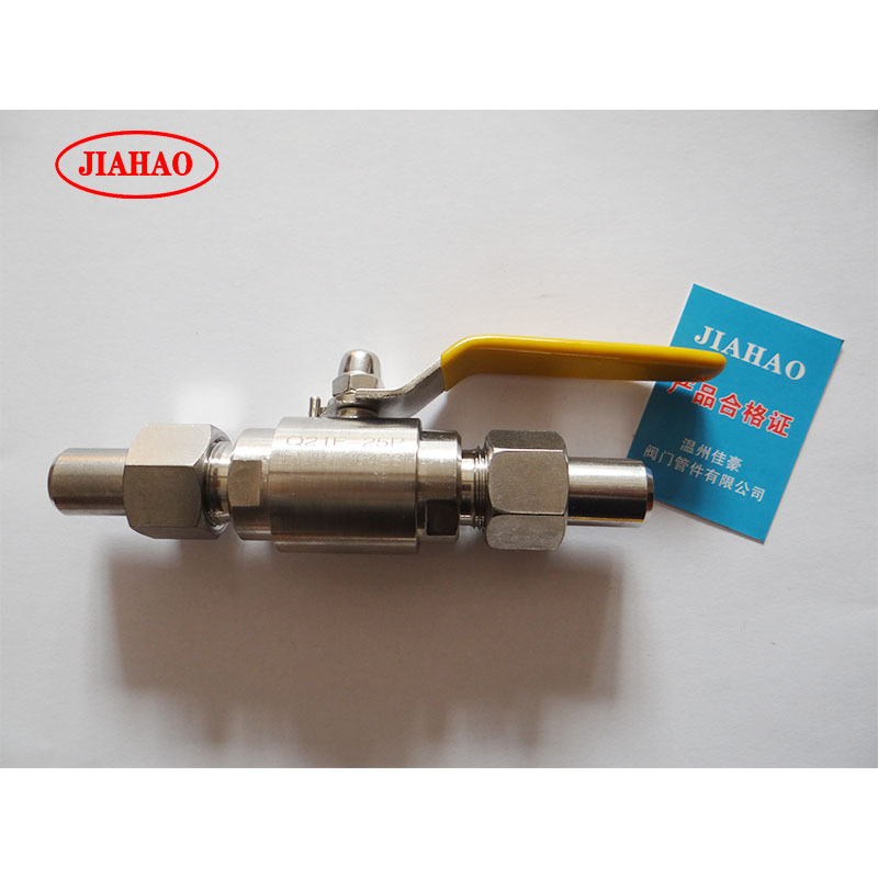 佳豪Q21F-64P DN15 304不锈钢外螺纹球阀带活接头焊接式气源球阀-阿里巴巴