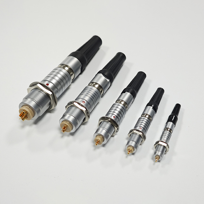 兼容LEMO雷莫FGG/EGG航空插头00B/0B/1B/2B/3B/4B推拉自锁连接器-阿里巴巴