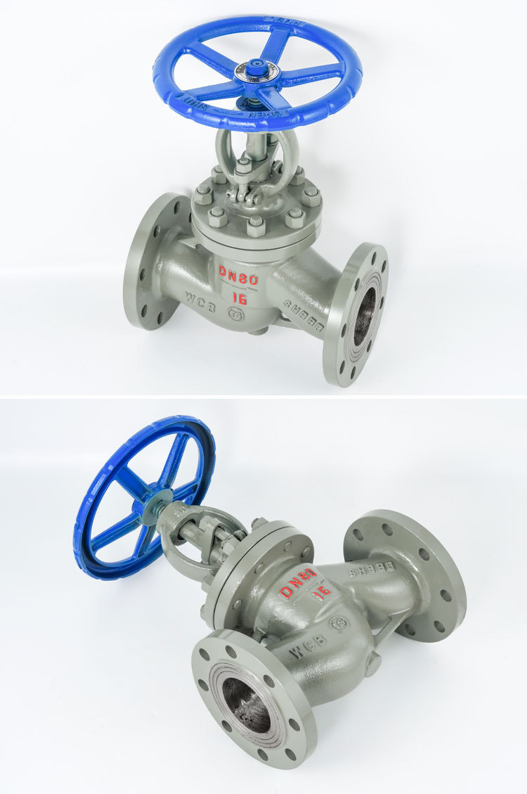 厂家直销铸钢法兰截止阀直通式 J41H手动工业蒸汽截止阀DN15 DN30-阿里巴巴