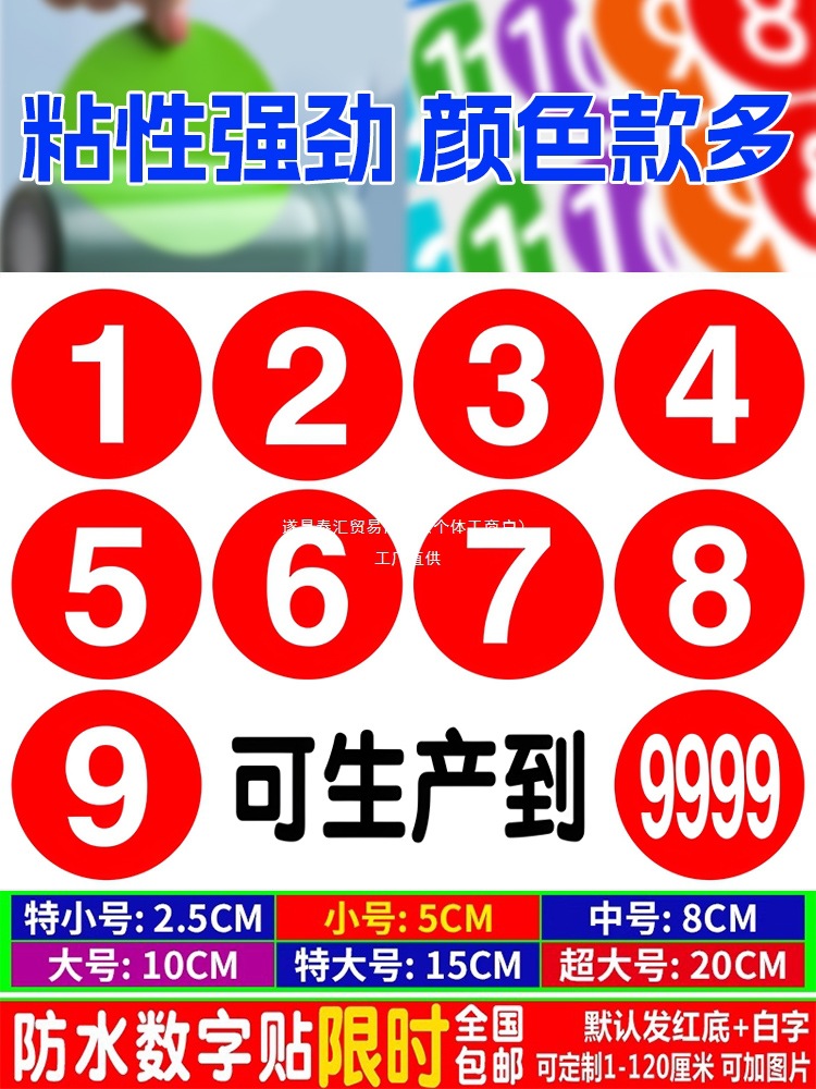 Digital Sticker Number Dance Test Number Plate Examination Competition ...
