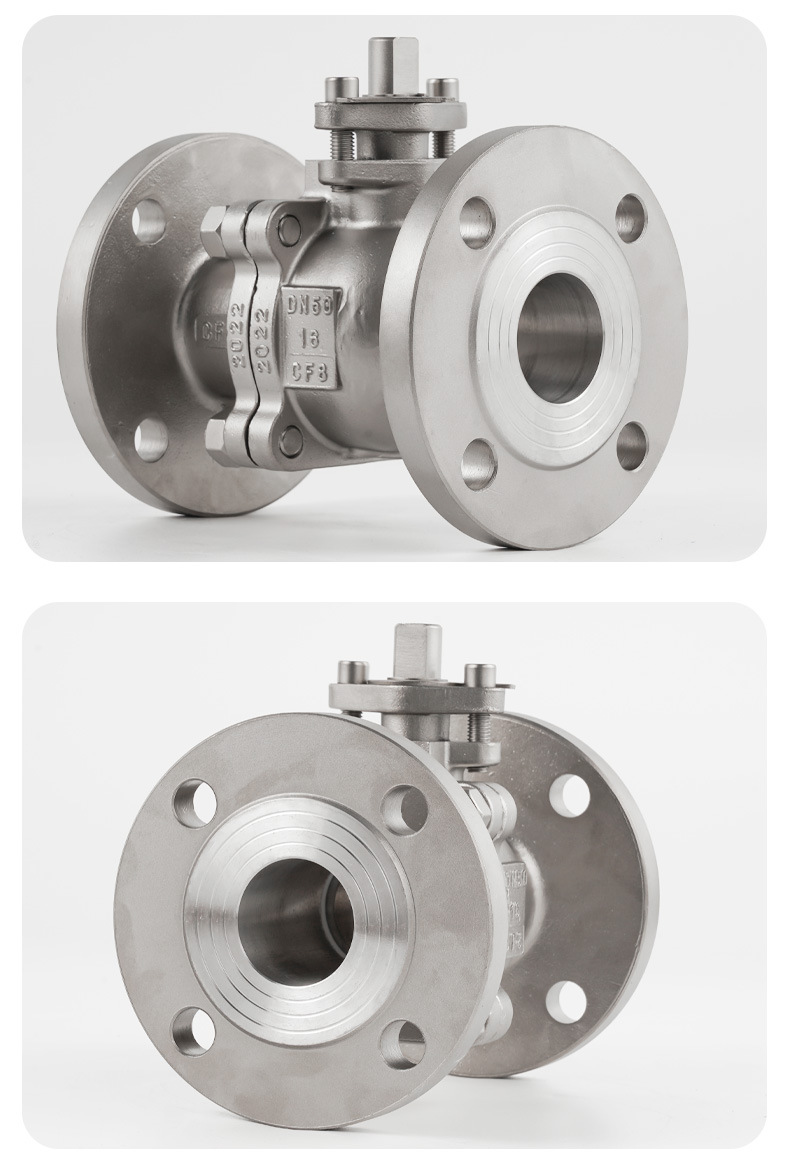 304不锈钢法兰球阀Q41F-16P手动燃气直通式工业球阀浮动球阀批发-阿里巴巴