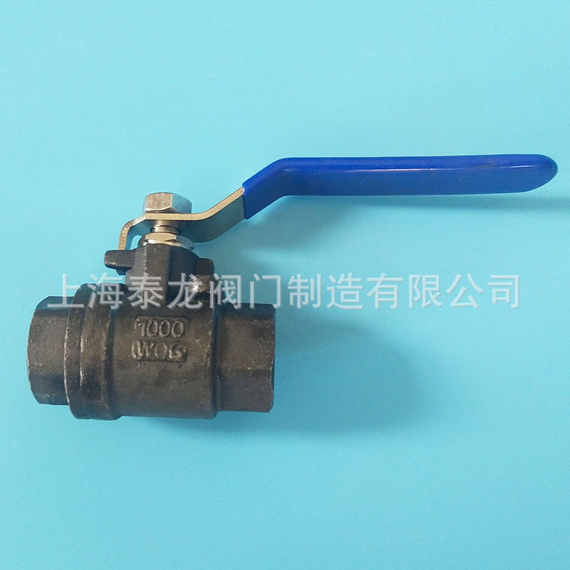 Q11F-16C铸钢 碳钢二片式WCB两片式内螺纹丝扣球阀水系统油品蒸汽-阿里巴巴