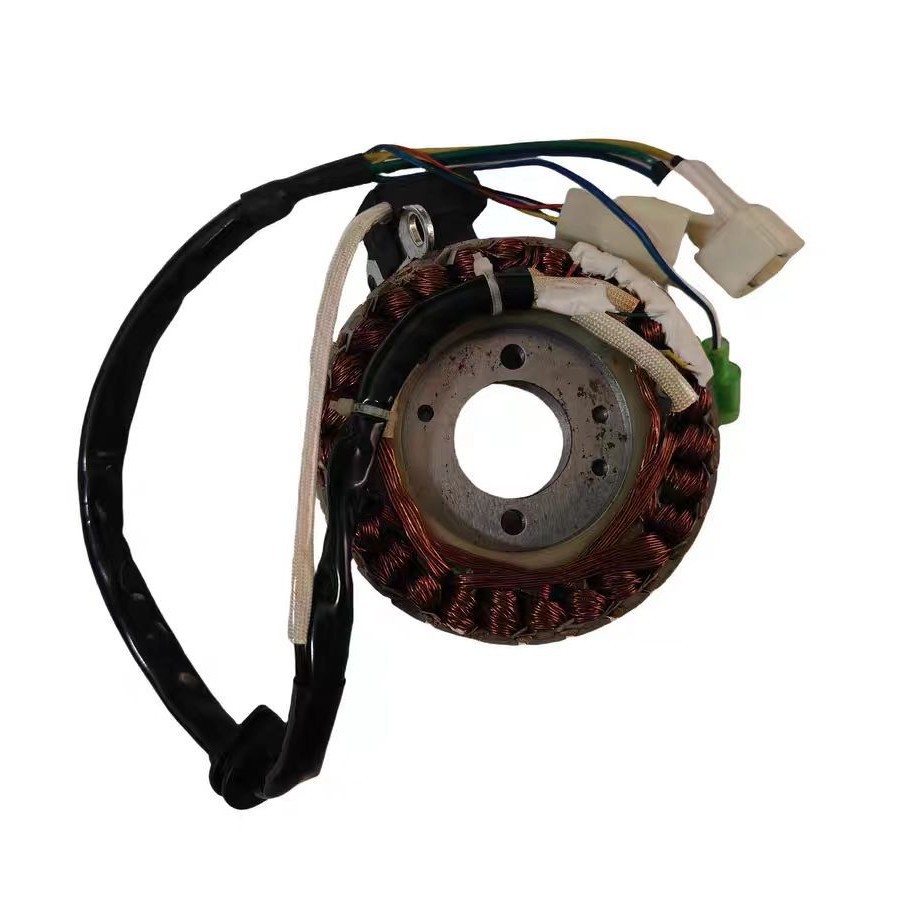 适用于珠峰光阳100T-7A/ZF100T-7A磁电机定子线圈总成-阿里巴巴