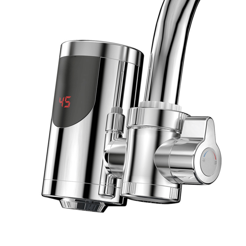 Antarctic people use electric faucet to heat instant kitchen tap water ...