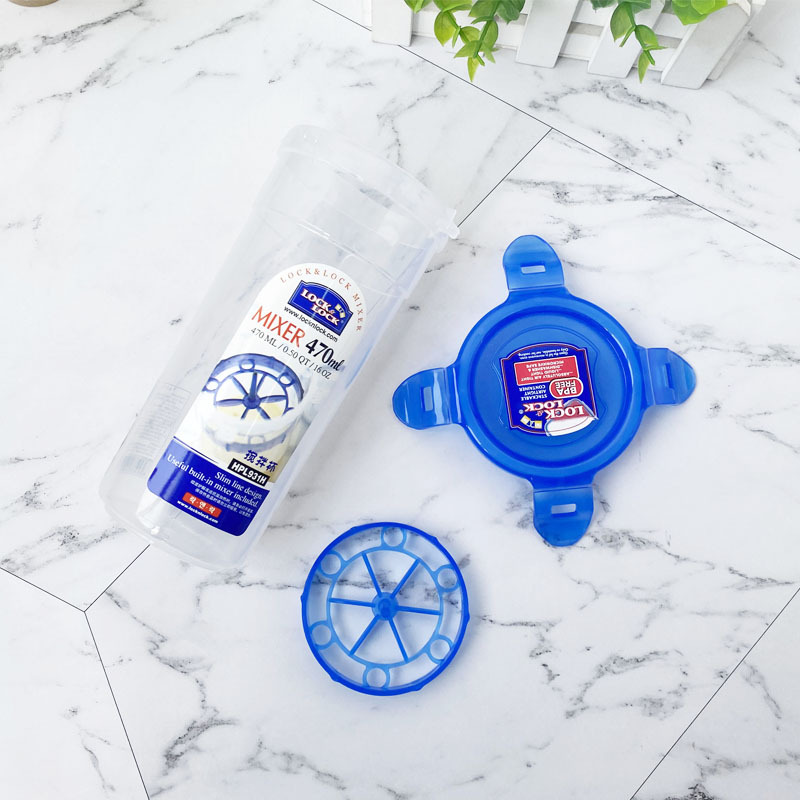 乐扣水杯塑料家用泡茶杯户外密封防漏便携水壶470ML批发HPL931H-阿里巴巴