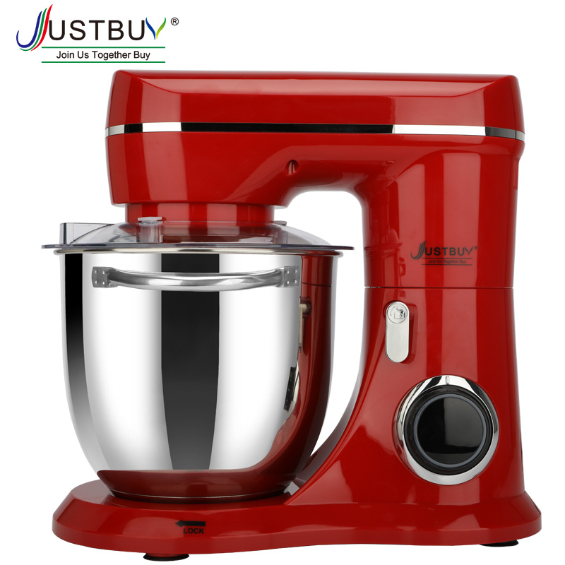 跨境JUSTBUY Stand mixer跨境5L1500W厨房立式搅拌机奶油蛋打蛋器-阿里巴巴