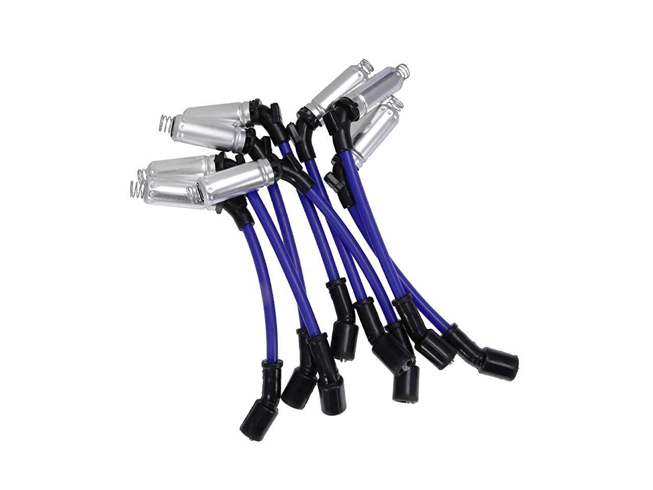 火花塞线束套装蓝线适用于别克GM雪弗兰分火线点火线748GG, 748HH-阿里巴巴