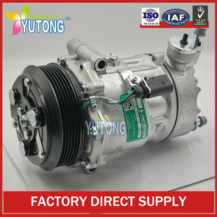 适用于SANDEN 7V16大众新朗逸汽车空调压缩机180820803C-阿里巴巴