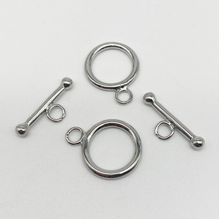 言晟S925纯银万能扣OT扣子DIY项链手链手串手绳连接扣搭扣配件-阿里巴巴
