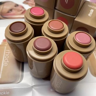 现货rhode海莉hailey 新品口袋腮红 唇颊两用棒piggy/freckle美国-阿里巴巴
