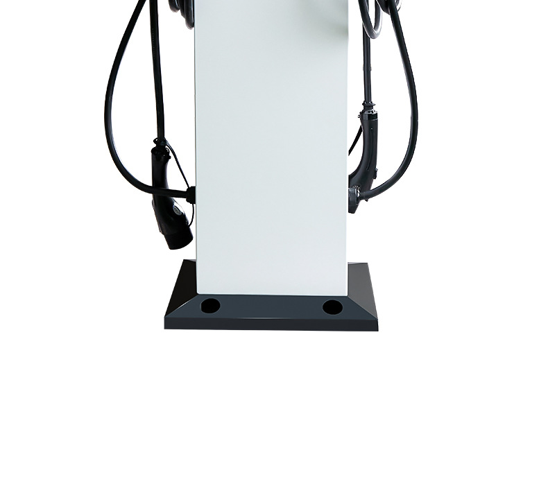 汽车充电桩定制新能源电动双枪交流14kw立式家/商用32A扫码刷卡-阿里巴巴