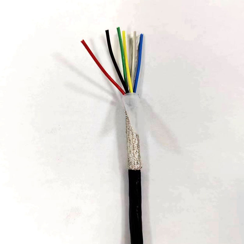 耐高温200度铁氟龙屏蔽电线电缆AFPF镀银屏蔽信号线2芯3芯电线-阿里巴巴