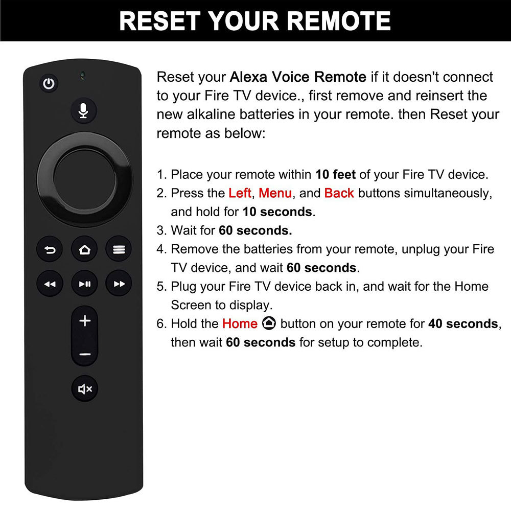 适用于亚马逊 Amazon Smart TV Remote Control 蓝牙语音遥控器-阿里巴巴