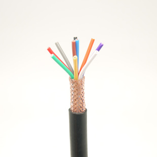 ZR-KVVRP屏蔽控制软电缆 5芯信号线 聚氯乙烯阻燃护套 耐温70度-阿里巴巴