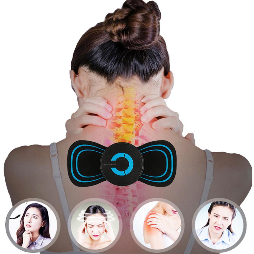 6 Modes Electric Cervical Spine Mini Massage Patch Vibration-阿里巴巴