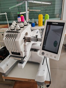 brother兄弟PR650e单头电脑绣花机 单头6针绣花机 刺绣机 九成新-阿里巴巴