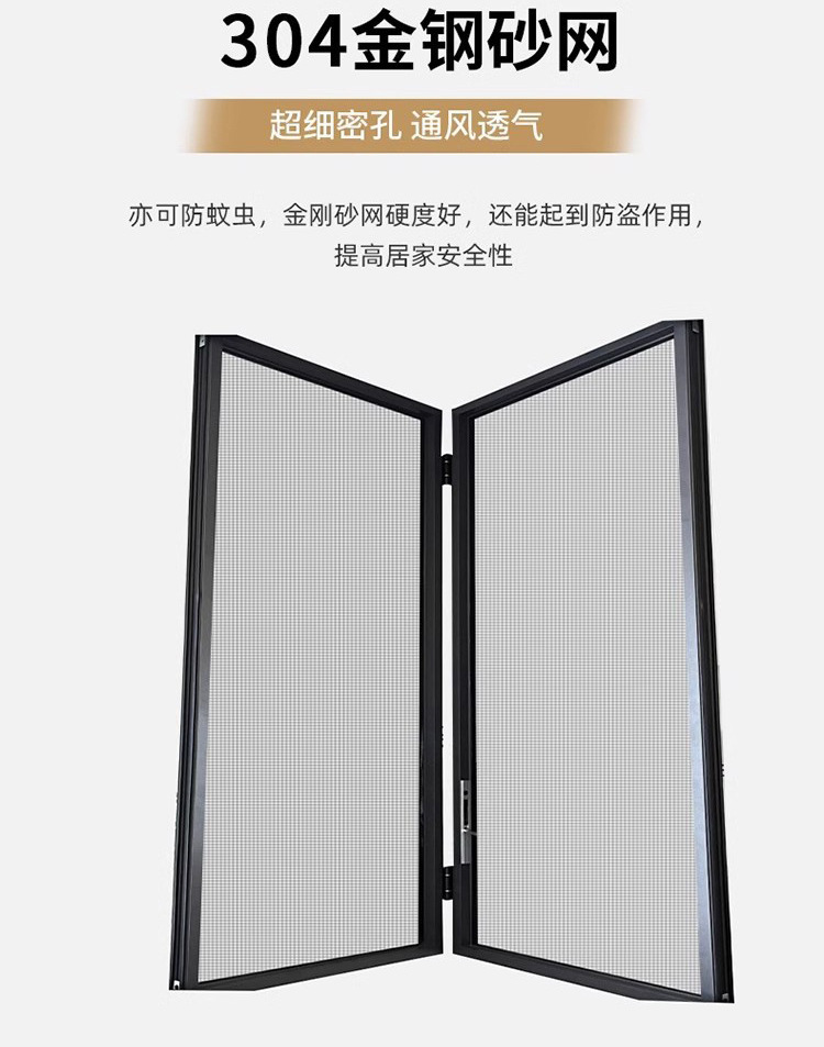 双扇全景自由折叠窗窄框断桥铝隔音推拉窗封阳台左右折叠窗厂家-阿里巴巴