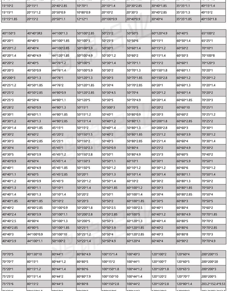 现货合金铝方管2A12-T4铝方管7075-硬质铝方管铝合金材质薄厚壁铝-阿里巴巴