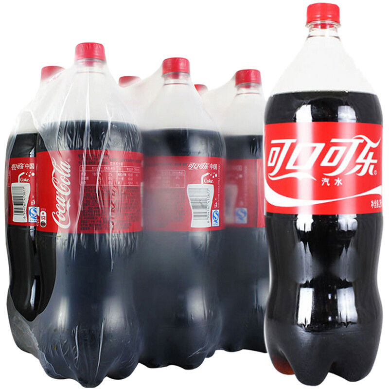 可乐2升整箱CocaCola可口可乐汽水碳酸饮料2L*6瓶大瓶装畅饮批发-阿里巴巴