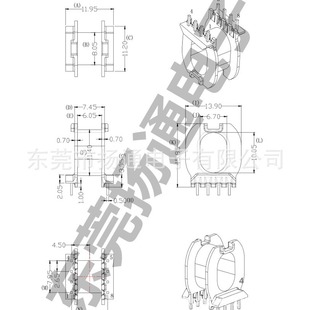 ATQ18通讯骨架变压器骨架ATQ19骨架卧式ATQ18电木骨架 1812-阿里巴巴
