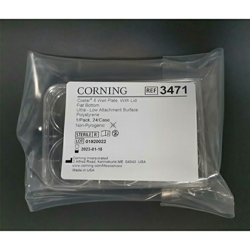 Corning3471康宁6孔超低吸附细胞培养板微孔板无色透明带盖灭菌-阿里巴巴