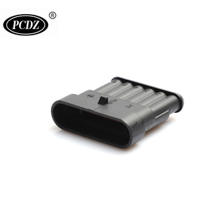 汽车连接器DJ7041-1.5-11/AMP282106-1 线束插座护套6孔连接器-阿里巴巴