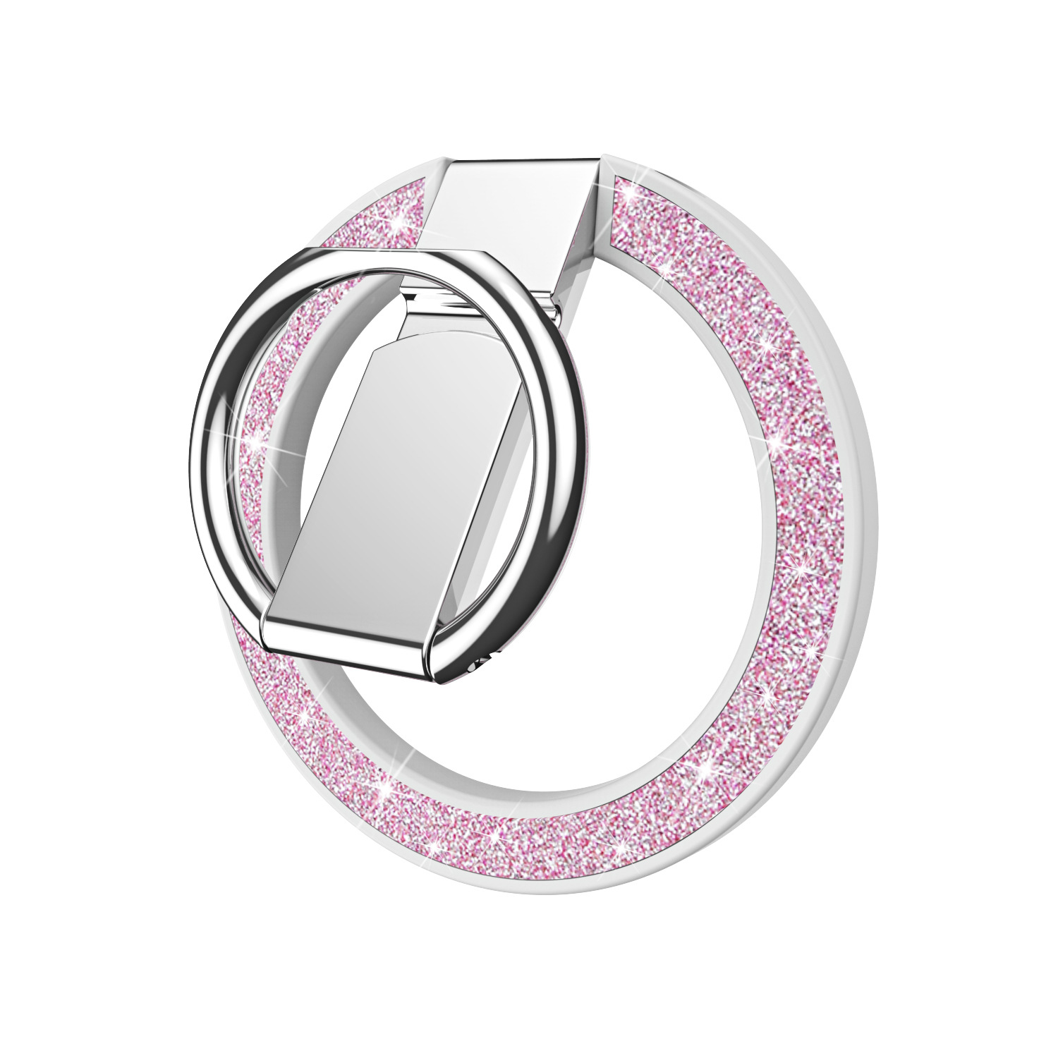 Magnetic phone ring bracket for Apple mobile phone ring buckle metal ...