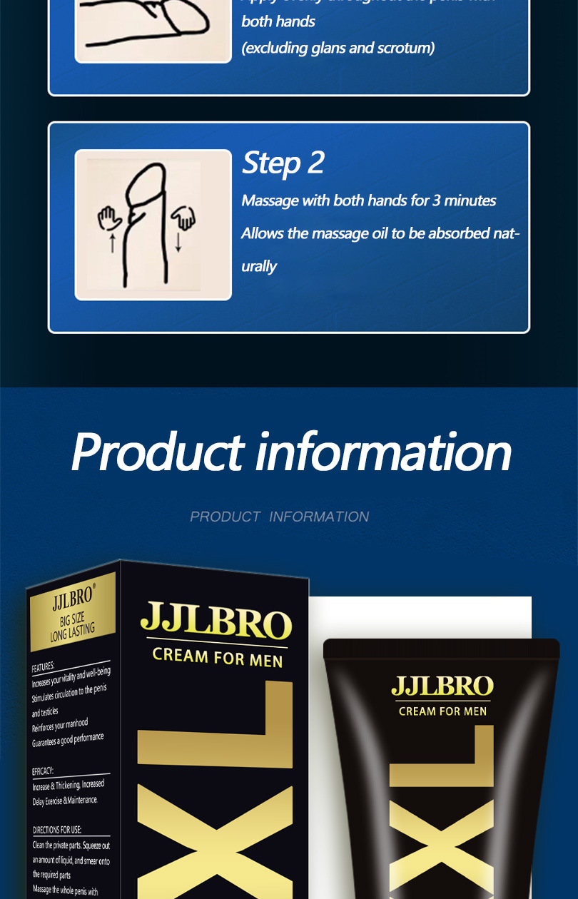 JJLBRO PENIS XXL CREAM FOR MEN男士阴茎按摩膏修复凝胶成人用品-阿里巴巴
