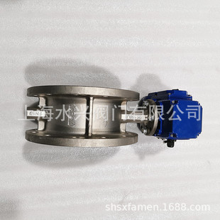 D941X-16P开关型电动不锈钢蝶阀 双法兰电动软密封蝶阀 全开全关-阿里巴巴