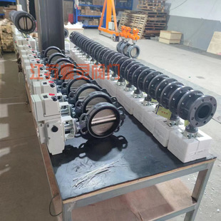 电动橡胶蝶阀 对夹衬胶电控蝶阀D971J-16C DN80 D971X-10C DN100-阿里巴巴