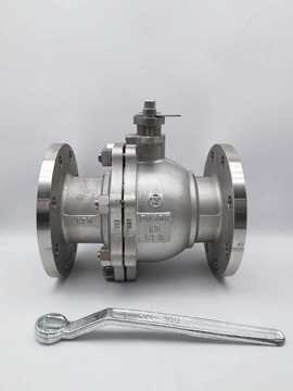 EY316L不锈钢法兰球阀Q41F-16RL 耐腐蚀 耐酸碱 国标手动式开关球-阿里巴巴