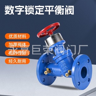 南高阀门 SP45F-16C DN40 数字锁定平衡阀 铸钢材质法兰连接-阿里巴巴