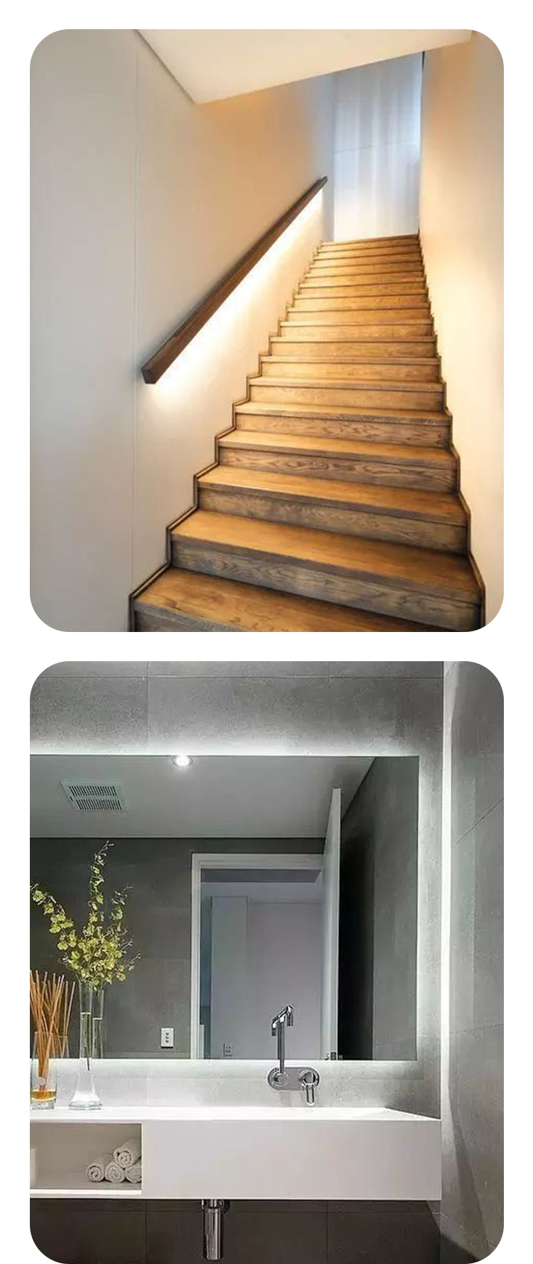 批发24V低压led自粘灯条20米无压降120灯高亮灯带吊顶 橱柜线性灯-阿里巴巴