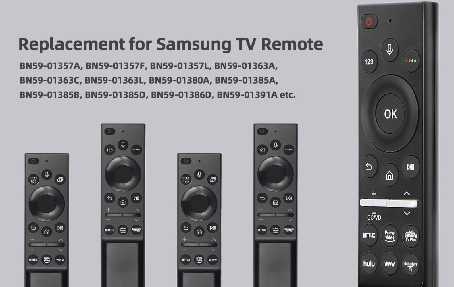 适用三星蓝牙语音电视遥控器SM-A6 SM-B6 SM-C6 SAMSUNG Voice Re-阿里巴巴