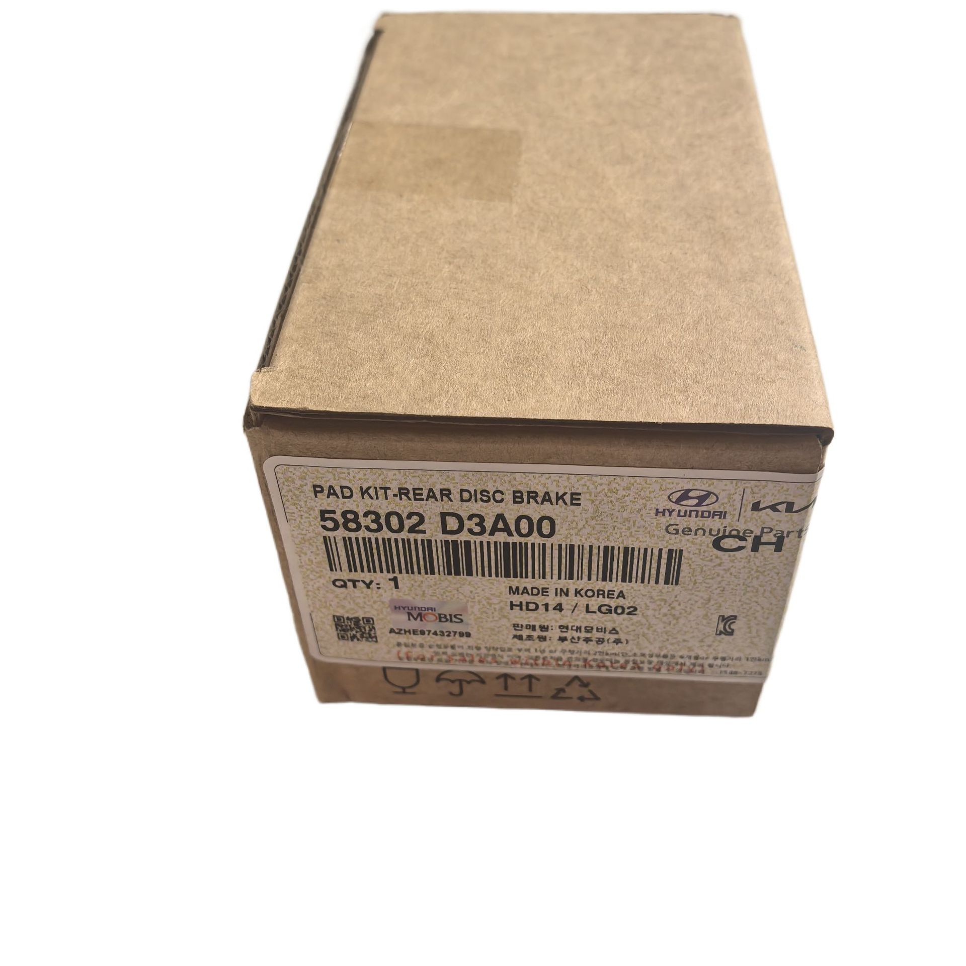 58302-D3A00适用于现代起亚汽车配件后刹车片58302D3A00-阿里巴巴