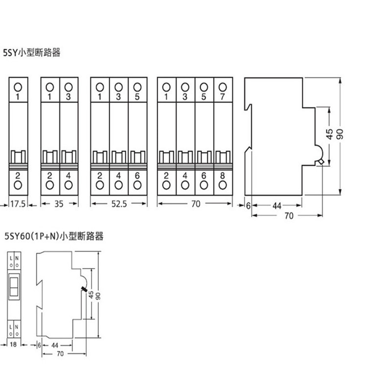 西门子开关SIEMENS 5SJ61 MCB C2断路器5SY6102-7CC空气开关现货-阿里巴巴