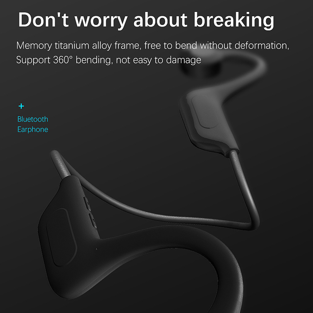 YYK-Q33蓝牙耳机黑科技骨传导二代空气传导不入耳防水一件代发-阿里巴巴