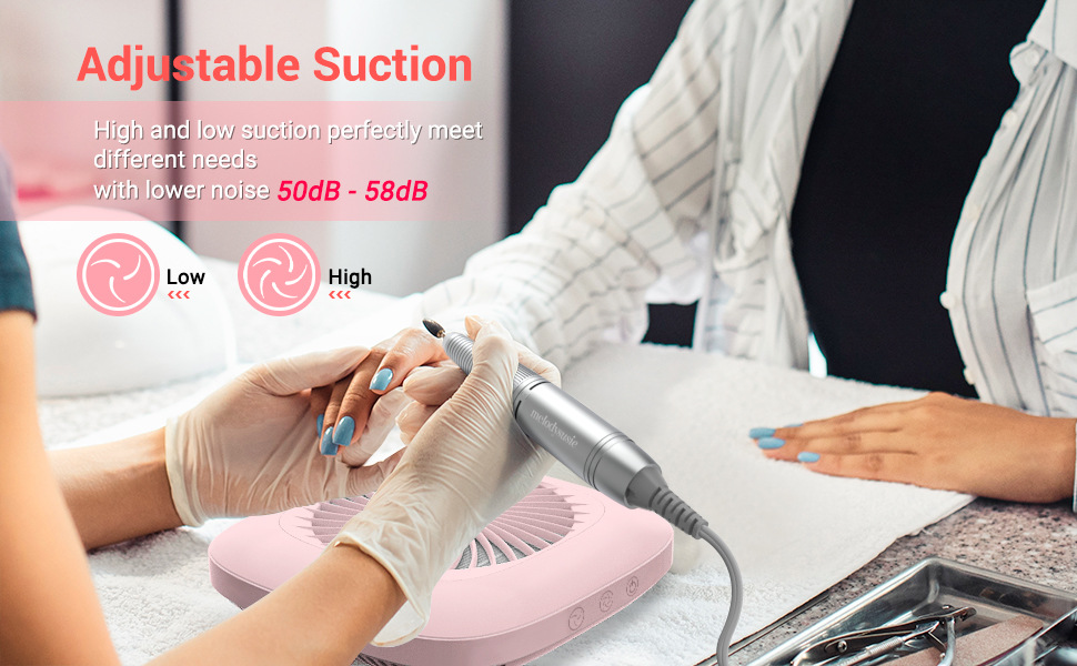 MelodySusie Nail Dust Collector with Reusable Filter, Powerf-阿里巴巴