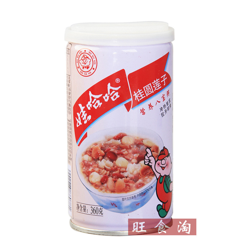 娃哈哈桂圆莲子八宝粥360g*12罐整箱批发 早餐速食方便粥 哇哈哈-阿里巴巴