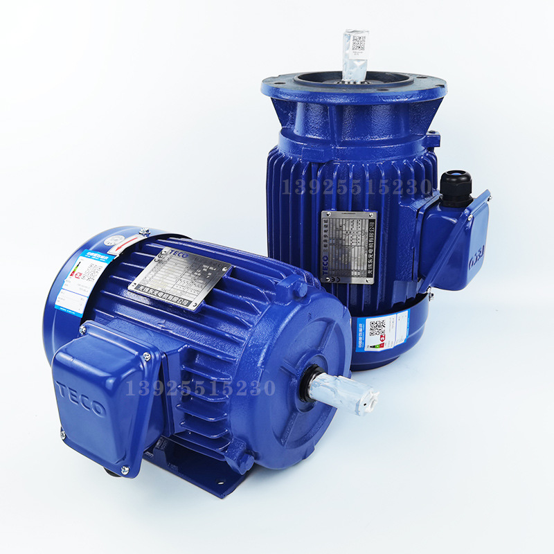 TECO东元电机马达AEMV3N 0.75KW 1.5KW 2.2KW 3.7KW 刹车制动AEVF-阿里巴巴