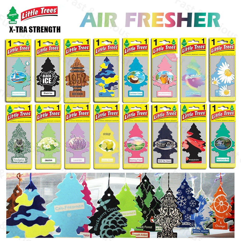Little Trees Black Ice Car Air Freshener । Little Tree । Car Perfume ...