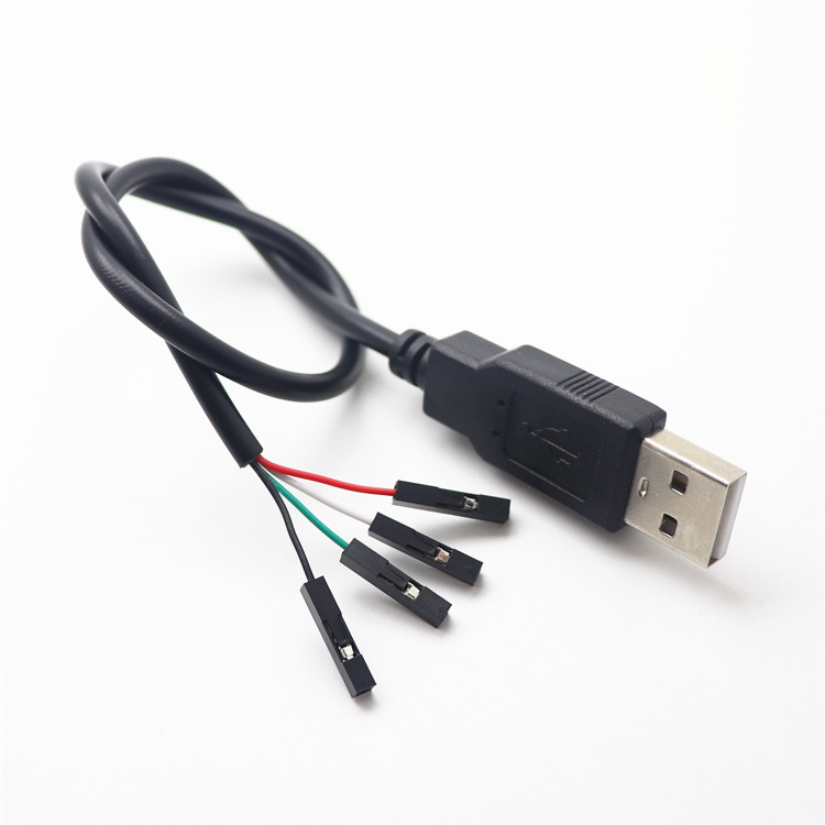 USB转MX1.25/ZH1.5/PH2.0/XH2.54/杜邦4P电容触摸屏TTL数据端子线-阿里巴巴