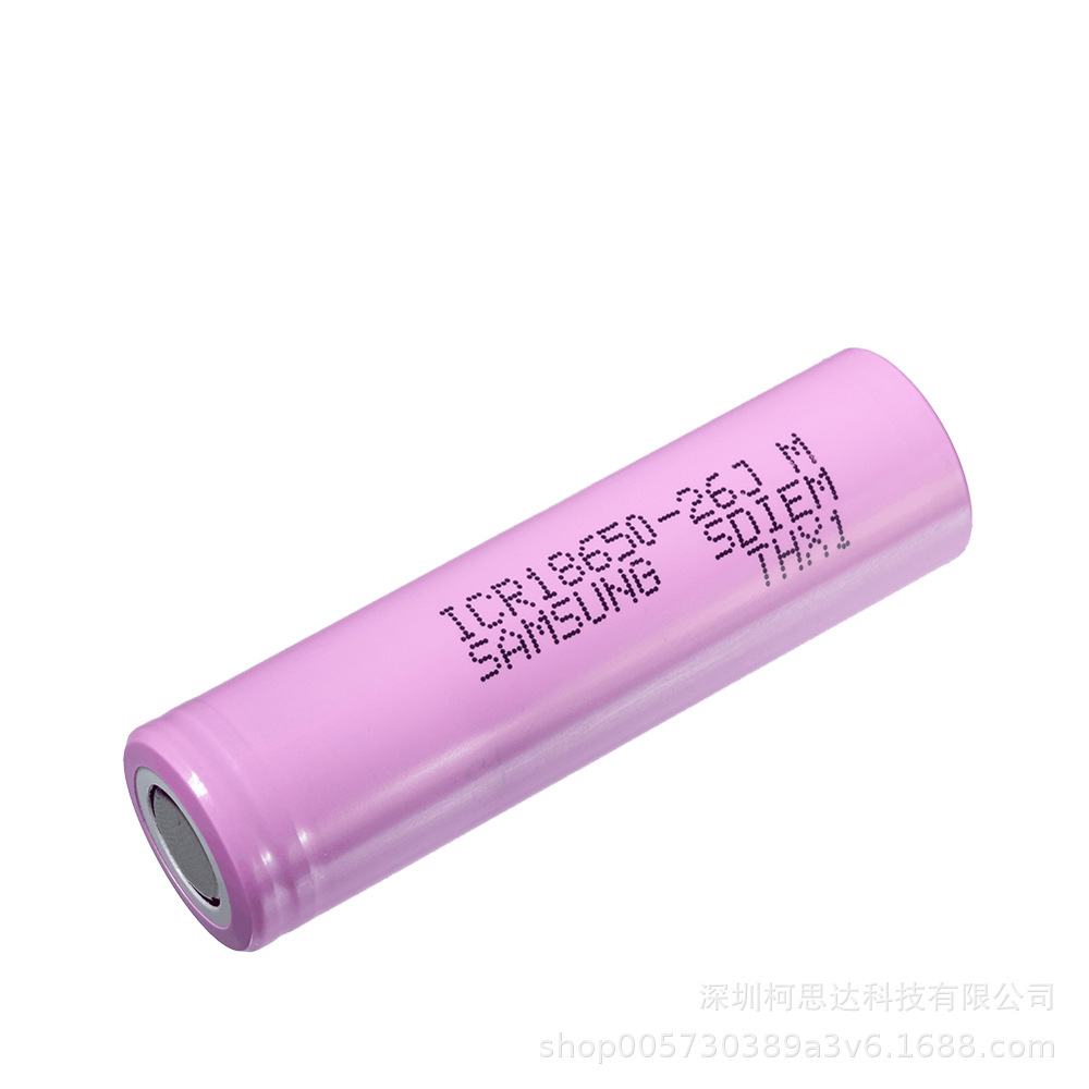 原装三星ICR18650 26J / JM / JT锂离子电池 2600mAh电芯-阿里巴巴
