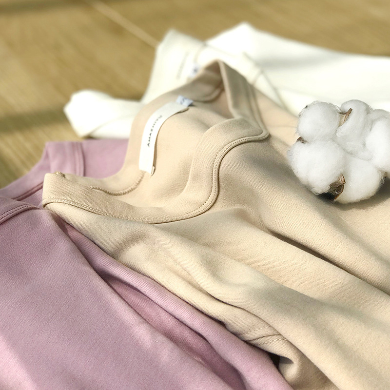 重磅210gt恤夏季新款宽松经典百搭基础款精棉打底男女情侣T恤上衣-阿里巴巴