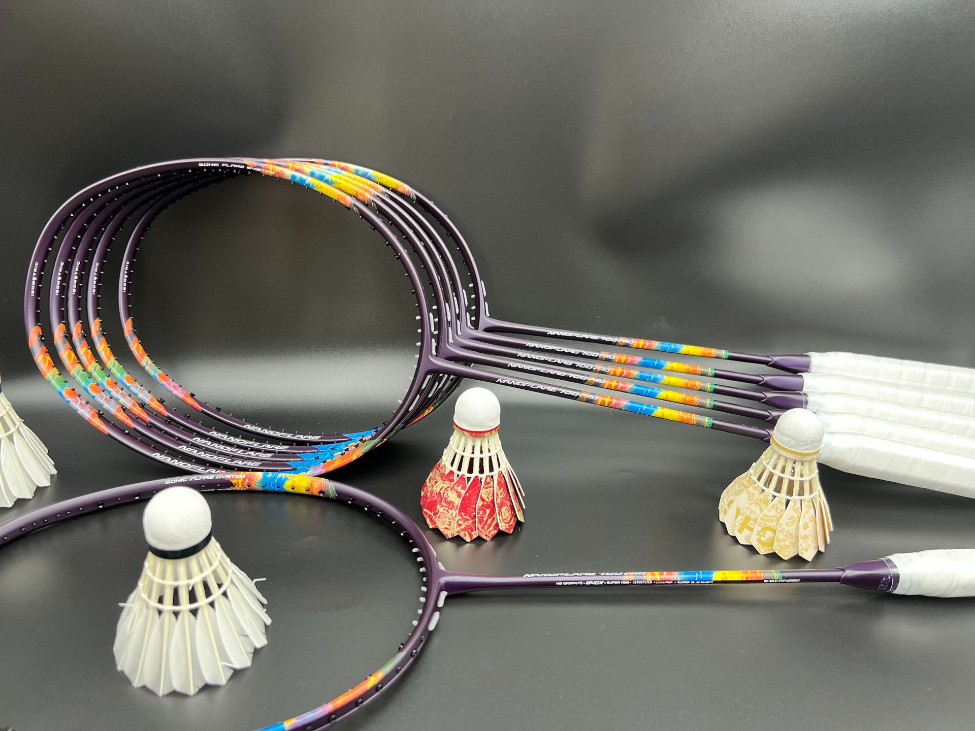 无标YY疾光NF700pro高端二次46T内发泡全碳素超轻羽毛球拍-阿里巴巴