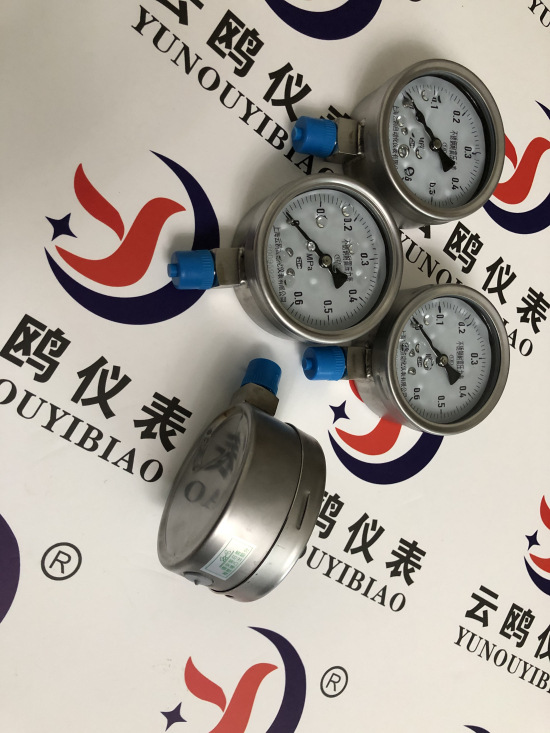 YN-100 YN-100B不锈钢耐震压力表0-16mpa-阿里巴巴